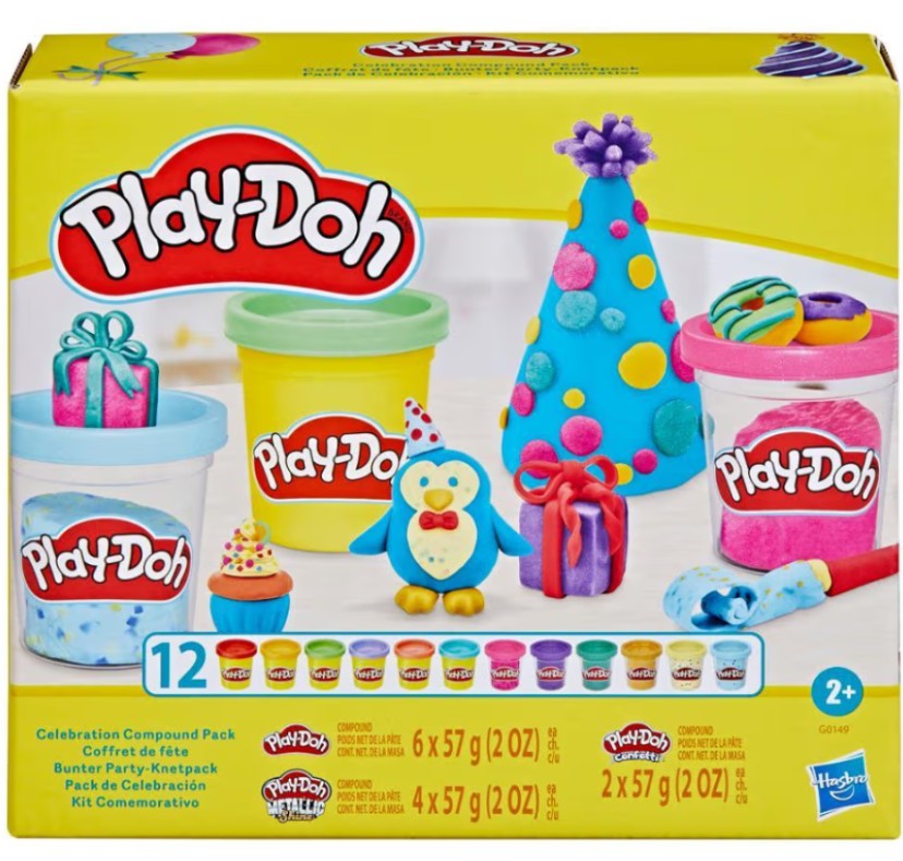 Pâte à modeler Play-Doh ensemble de fête (2 ans et plus) – Lecompte ...
