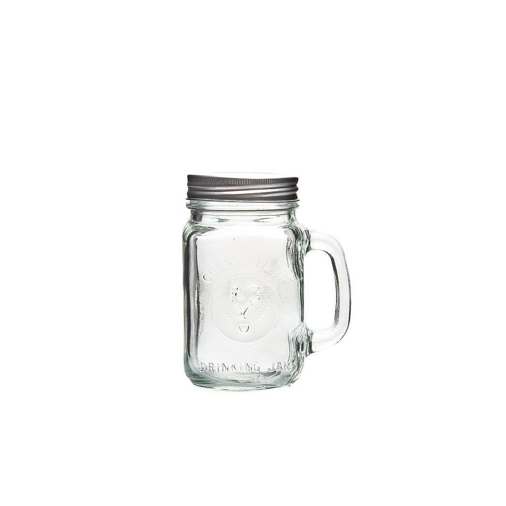 Tasse pot Mason avec couvercle 475 ml – Lecompte maison et style de vie