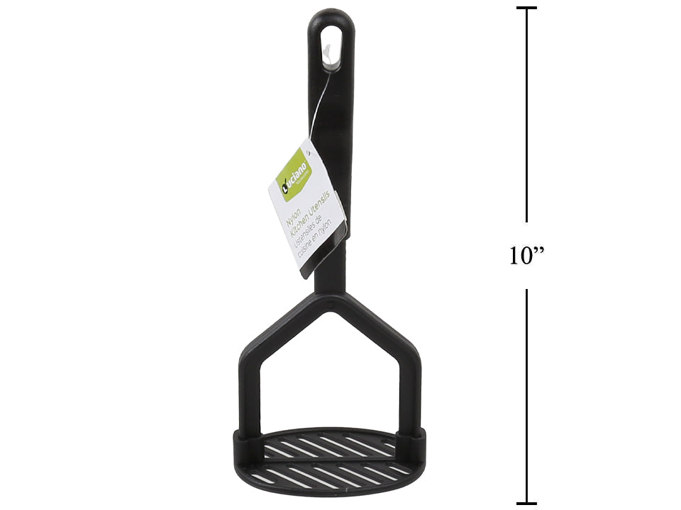 Pilon à patate en nylon Luciano 10 po noir – Lecompte maison et style ...