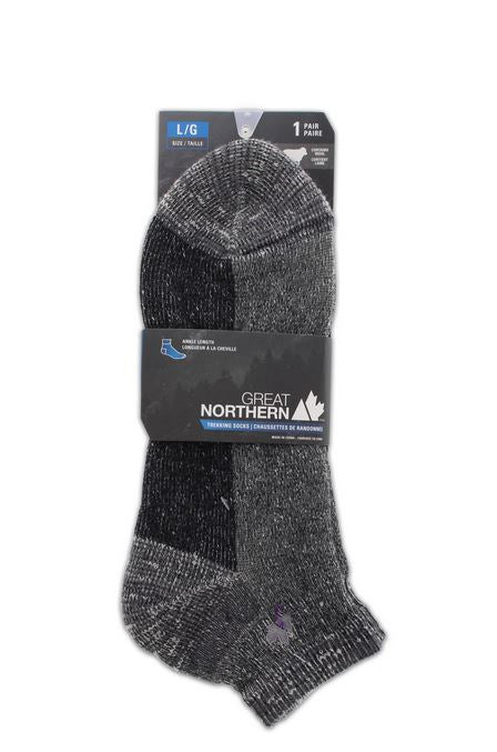 Bas aux chevilles pour homme large noir 1 paire Great Northem ...