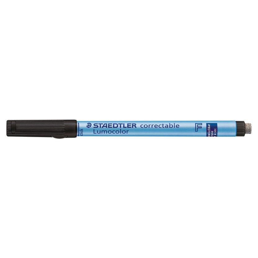 Crayon effaçable à sec pointe fine Staedtler Lumocolor noir – Lecompte ...