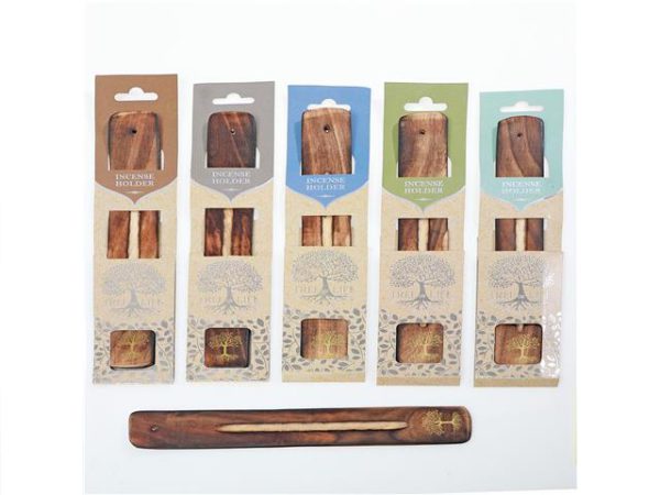 Brûleur à encens avec support pour tige en bois Tree of Life – Lecompte ...