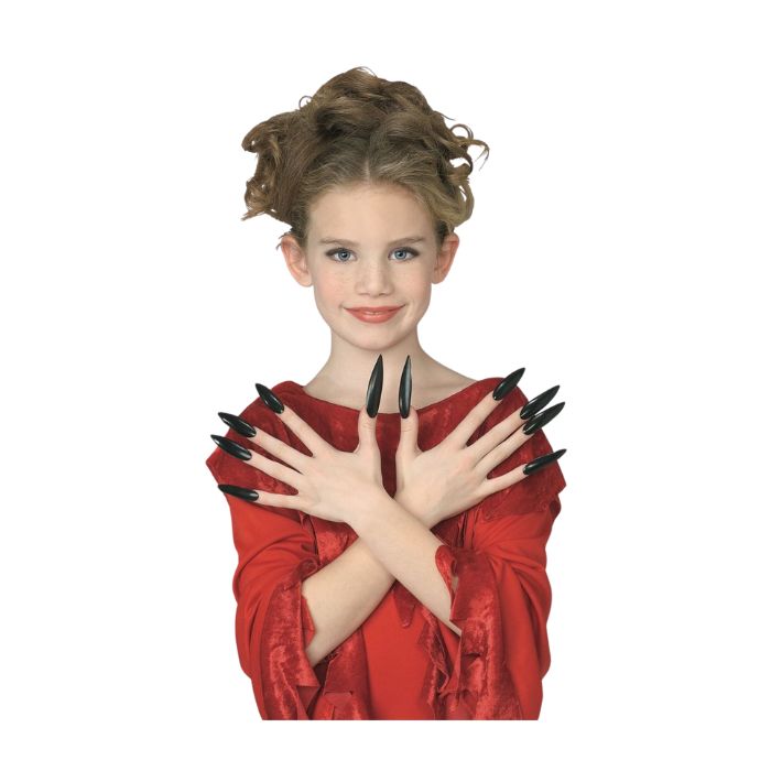 Ongles ultra long noir ou rouge – Lecompte maison et style de vie