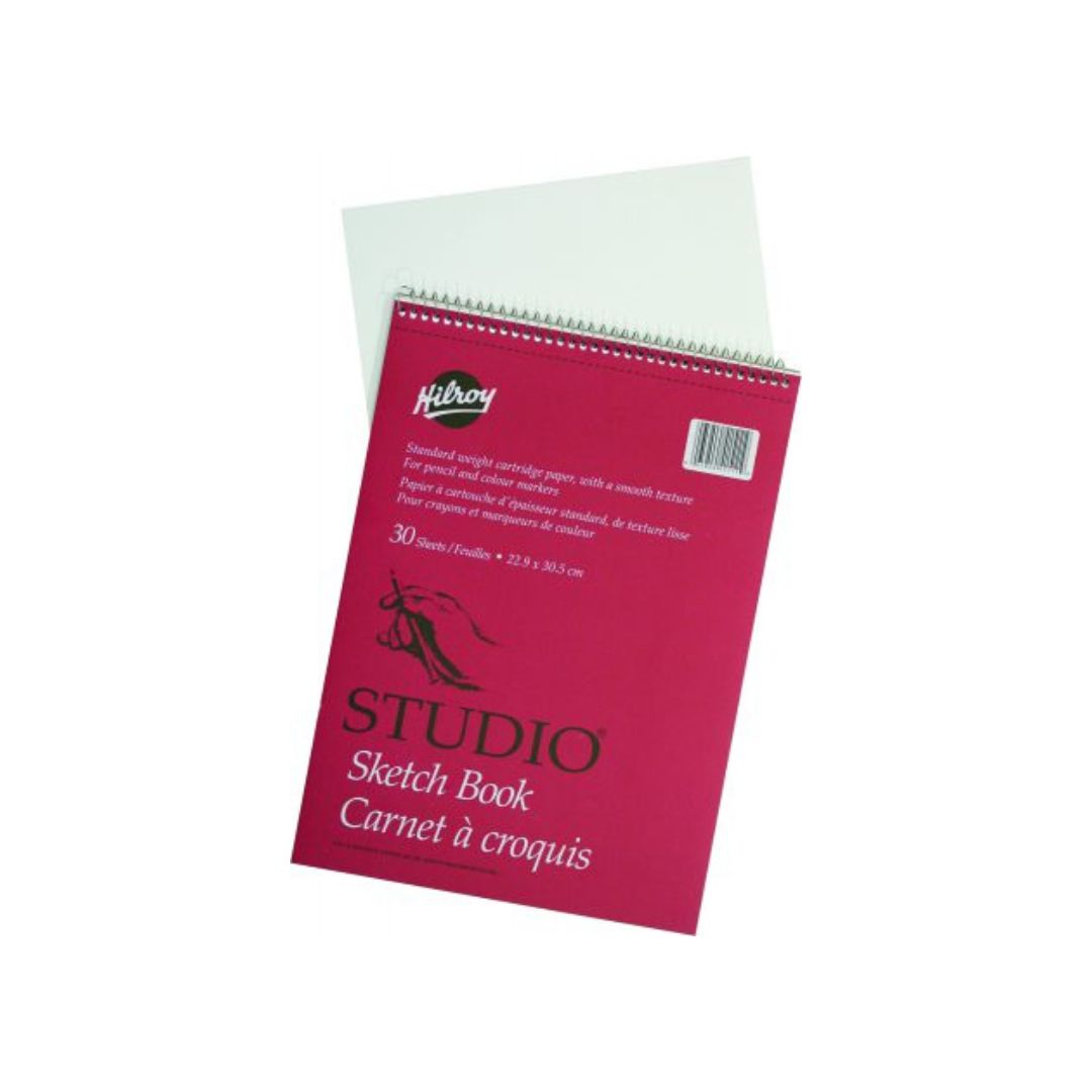 Carnet à croquis 9 po x 12 po Studio Hilroy (30 feuilles) – Lecompte ...