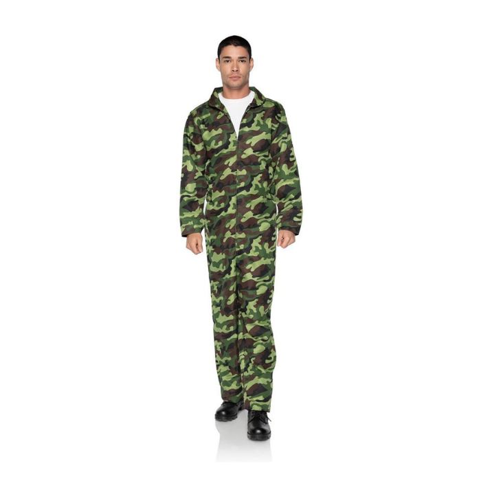 Costume homme combinaison de camouflage de l'armée verte (STD ...