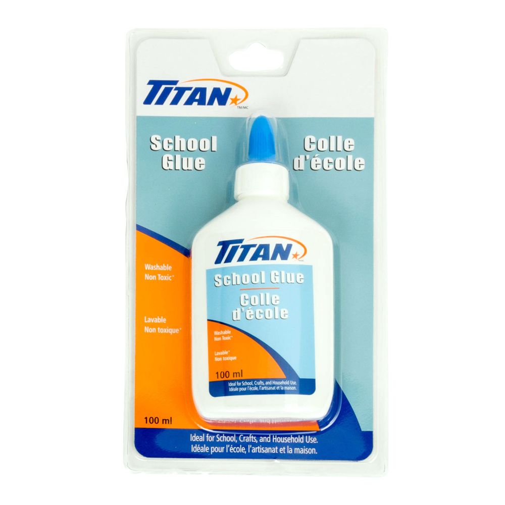 Colle liquide 100 ml Titan blanche – Lecompte maison et style de vie
