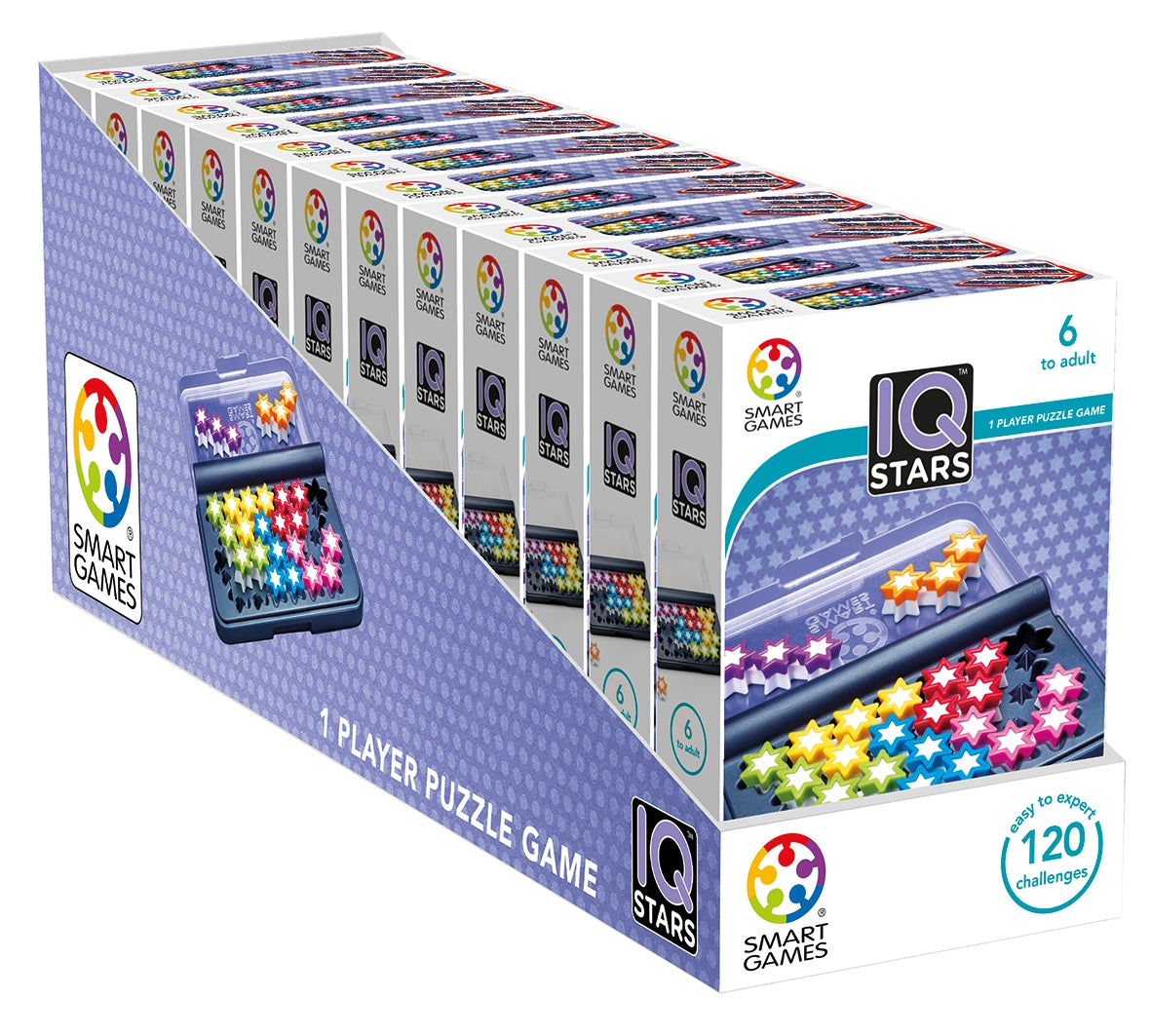 Smart Games jeu IQ stars (6 ans et plus) – Lecompte maison et style de vie