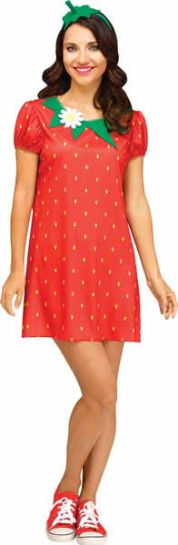 Costume femme fraise – Lecompte maison et style de vie