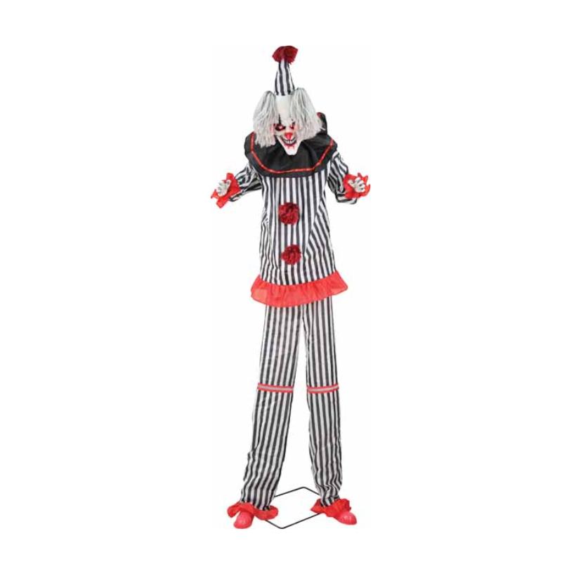 Clown animé 98 po x 63 po x 8 po avec son et lumière – Lecompte maison ...