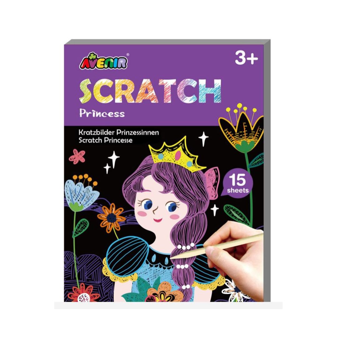 Scratch dessin à gratter 15 pages princesses (3 ans et +) – Lecompte ...